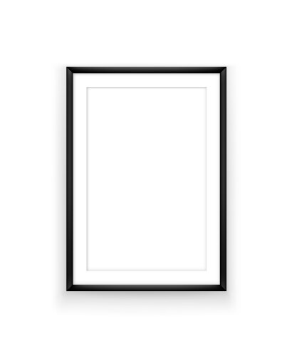 Paper poster a4 on white background Royalty Free Vector