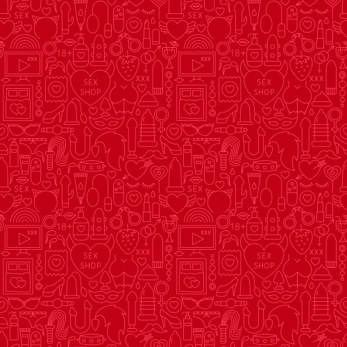 Sex Toys Seamless Pattern Royalty Free Vector Image