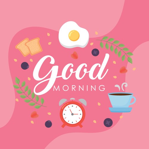 Funny Good Morning Vector Images (over 1,800)