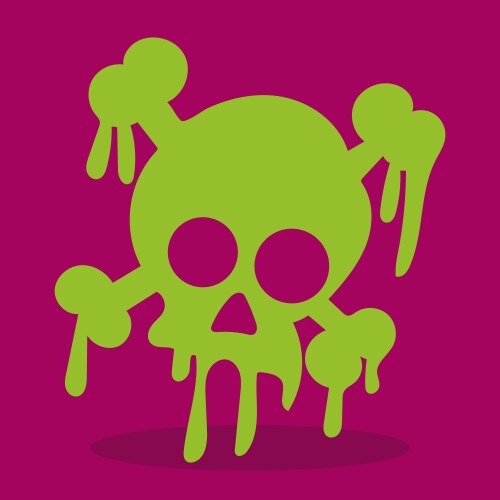 Belly zombie ribs and guts internal organs Vector Image