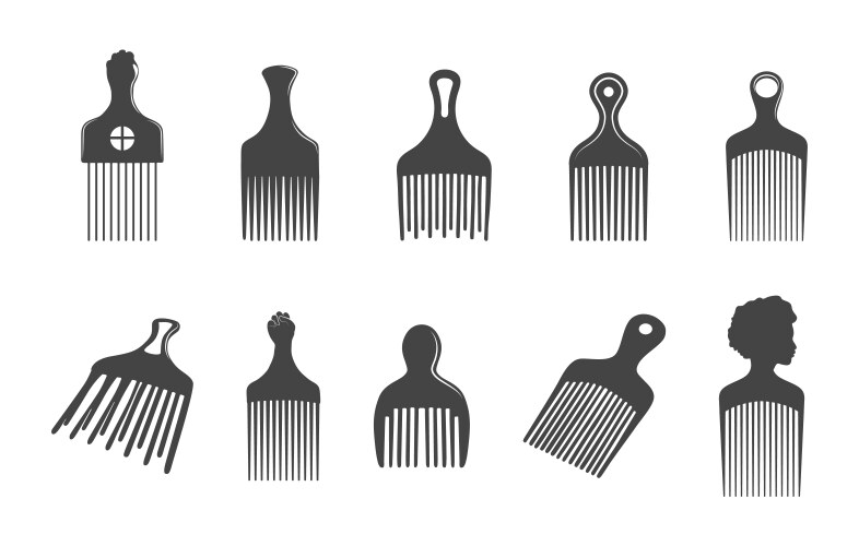 Afro Silhouette Vector Images (over 5,200)