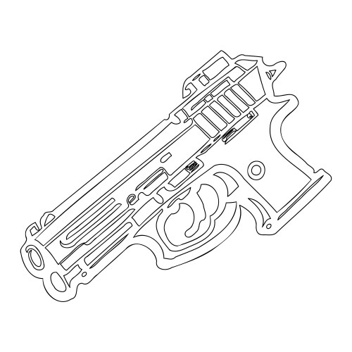 Gun Outline Vector Images (over 50,000)