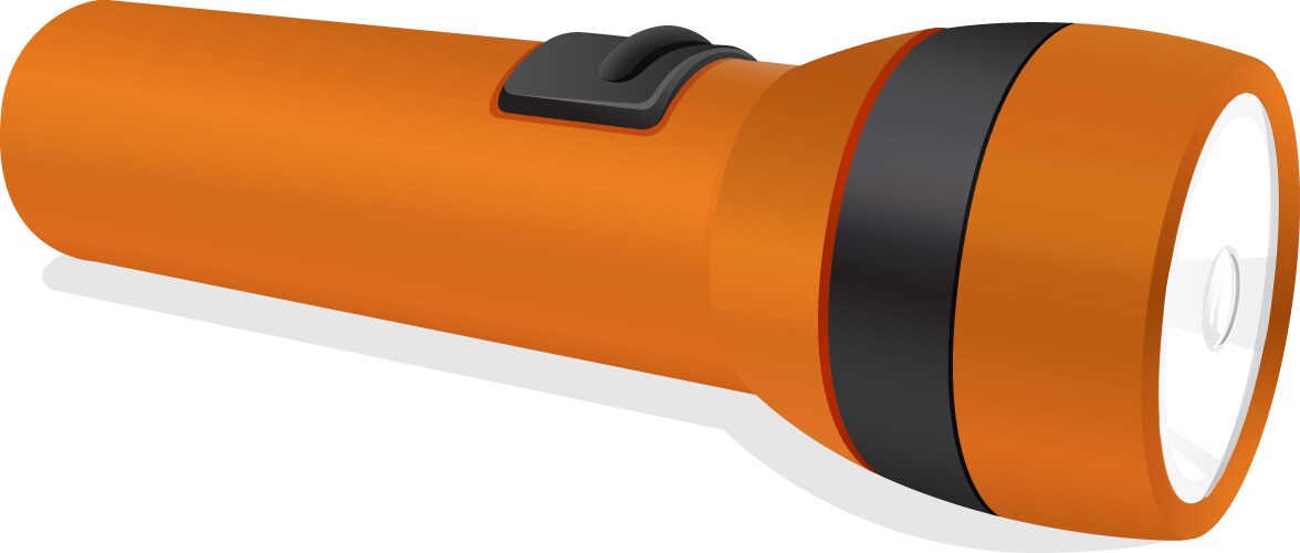 Torch on white Royalty Free Vector Image - VectorStock