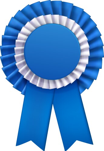 Certificate rosette circular frame template Vector Image