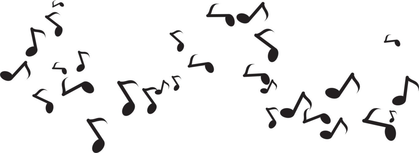 Music note design Royalty Free Vector Image - VectorStock
