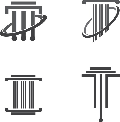 Column logo Royalty Free Vector Image - VectorStock