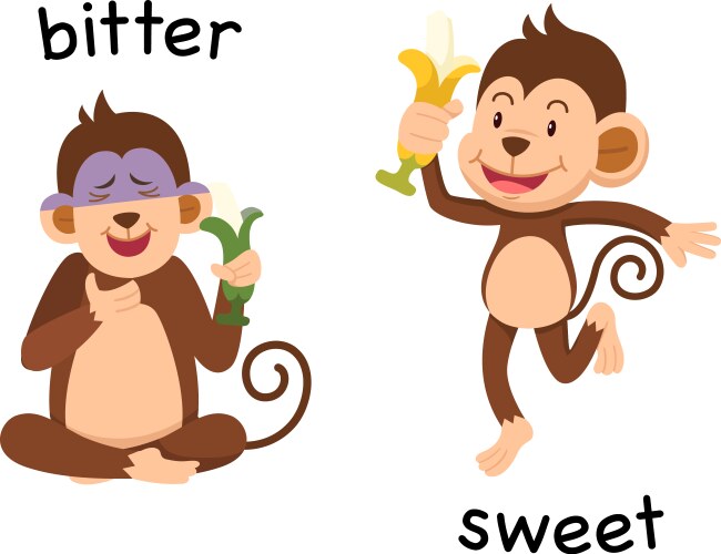 Opposite freeze and melt Royalty Free Vector Image