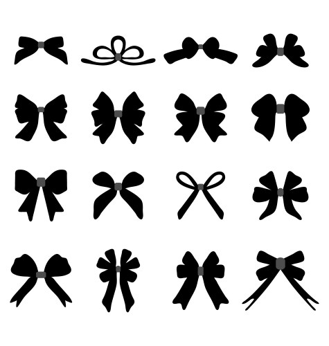 Bow Royalty Free Vector Image - VectorStock