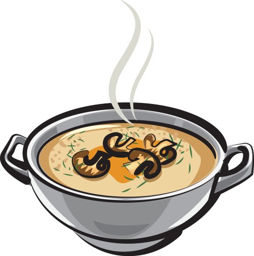 Soup Royalty Free Vector Image - VectorStock