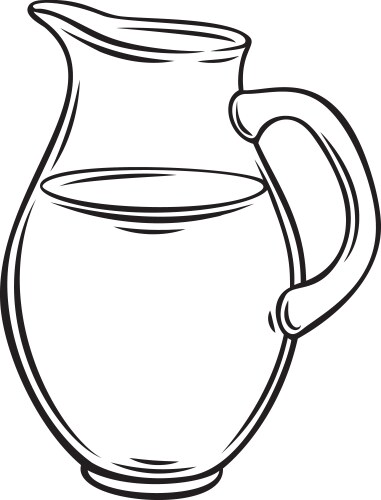 Jug Outline Vector Images (over 14,000)