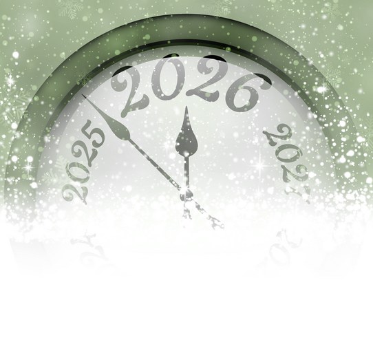 2026 New Year Countdown Clock – Royalty-Free Vector | VectorStock