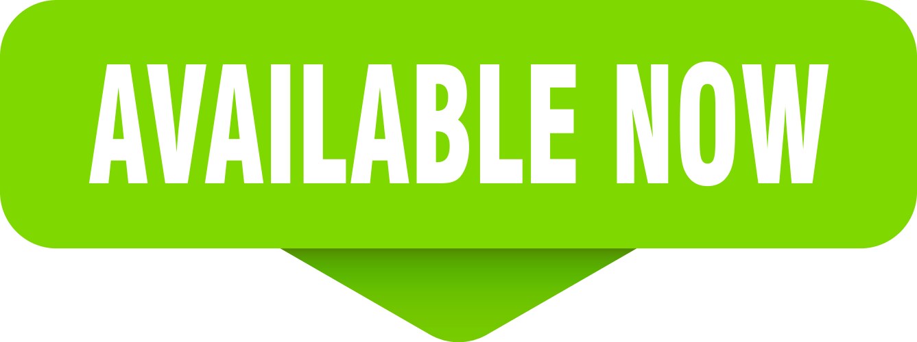 Enroll now sticker sign on transparent Royalty Free Vector