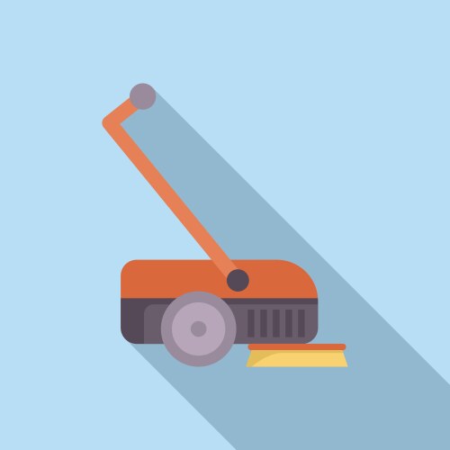 Professional cleaning machine with handle Vector Image