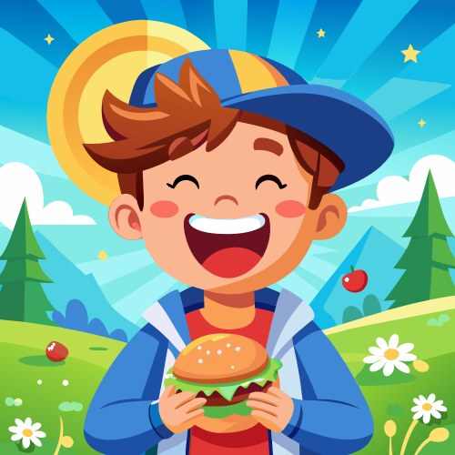 Burger Cartoon Vector Images (over 20,000)