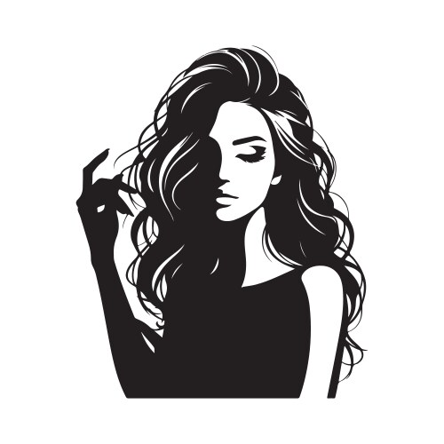 Beautiful girl Royalty Free Vector Image - VectorStock