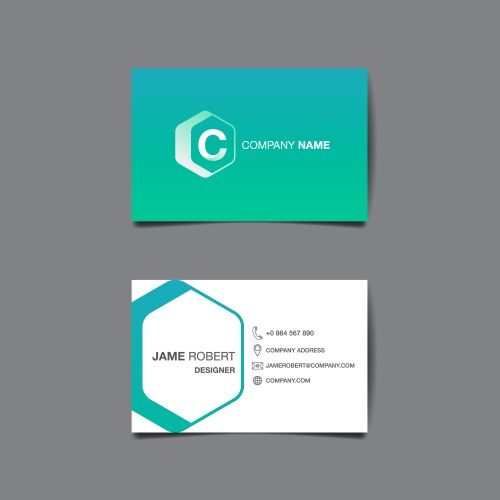 Id card with female photo Royalty Free Vector Image