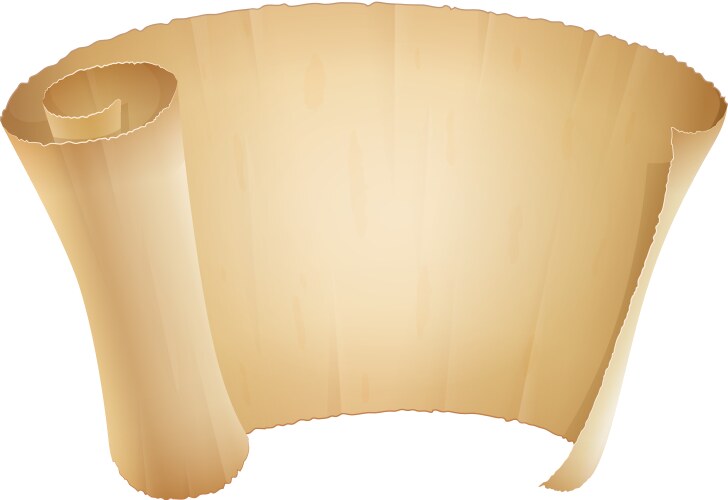 Scroll paper Royalty Free Vector Image - VectorStock