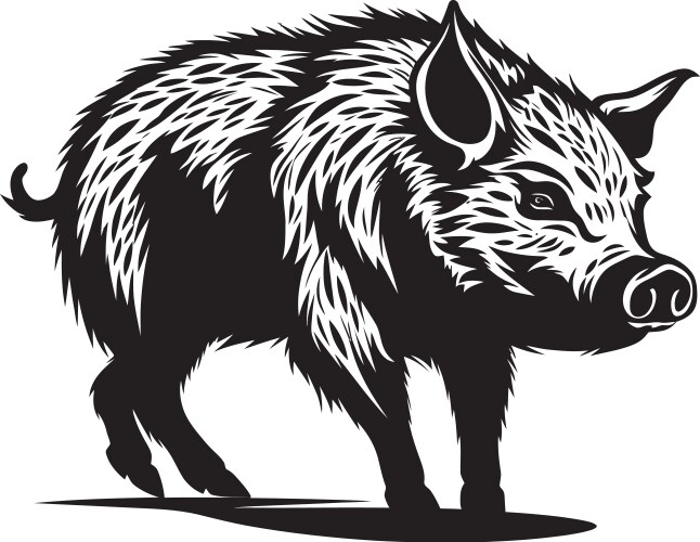 Ferocity forge iconic boar icon graphics tusked Vector Image