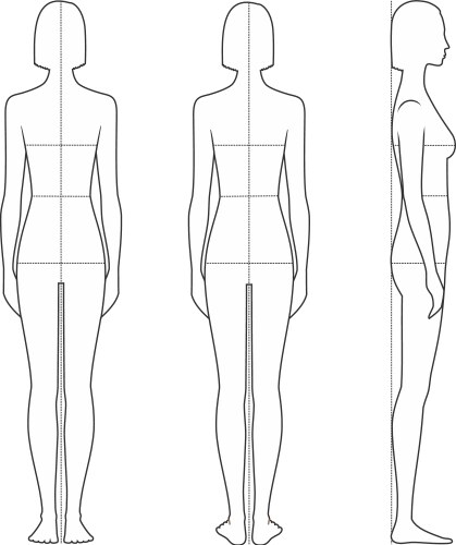 Modefiguren Vorlagen Zum Ausdrucken Malvorlage Model Laufsteg