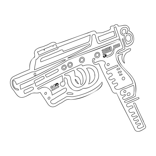 Gun Outline Vector Images (over 50,000)
