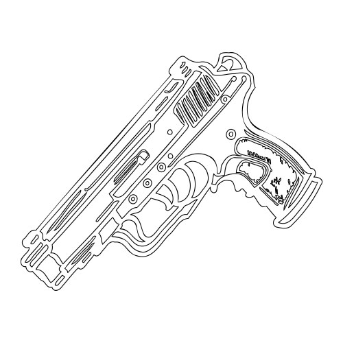 Gun Outline Vector Images (over 50,000)