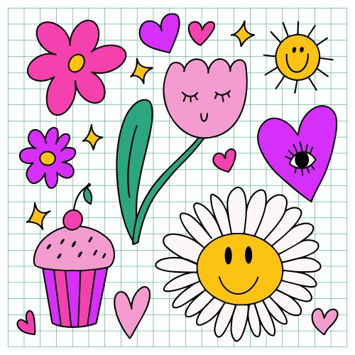Tulip Doodle Vector Images (over 6,900)