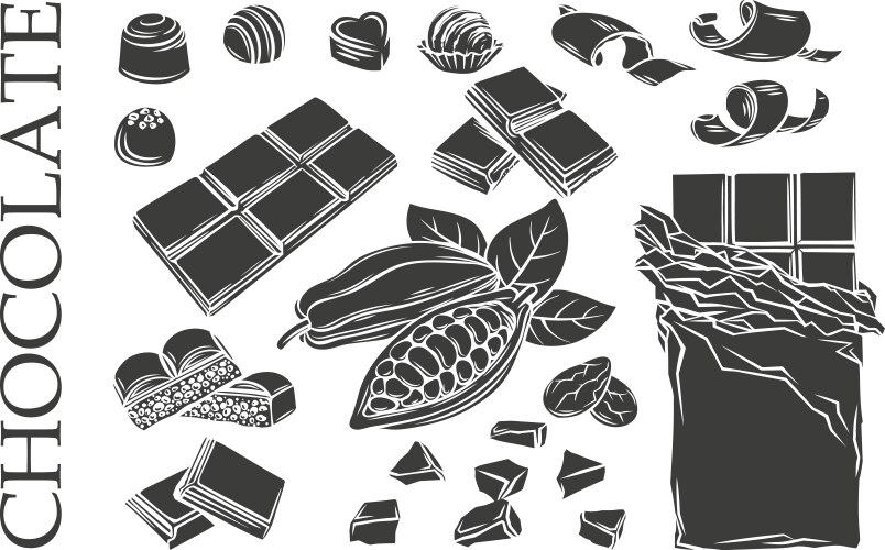 Chocolate Outline Vector Images (over 47,000)