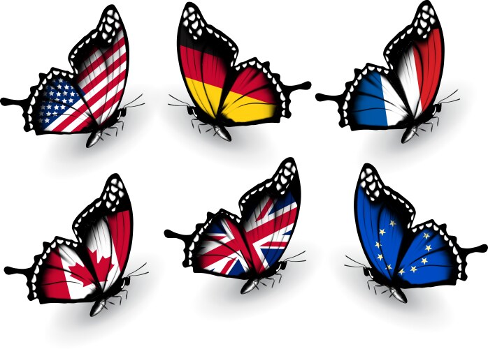 Different Country Flags Vector Images (over 2,900)