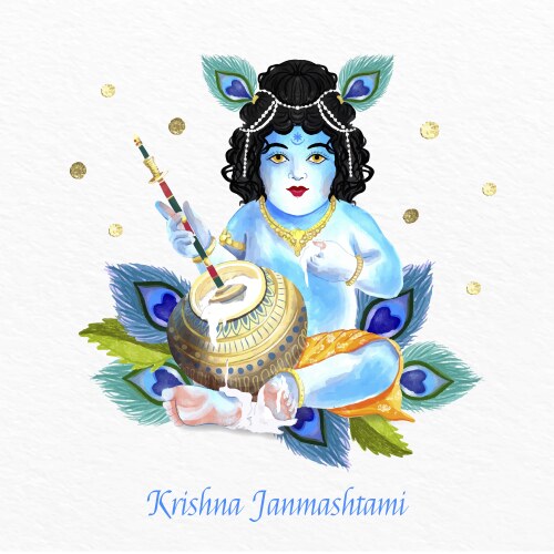 Baby Krishna Vector Images (over 480)