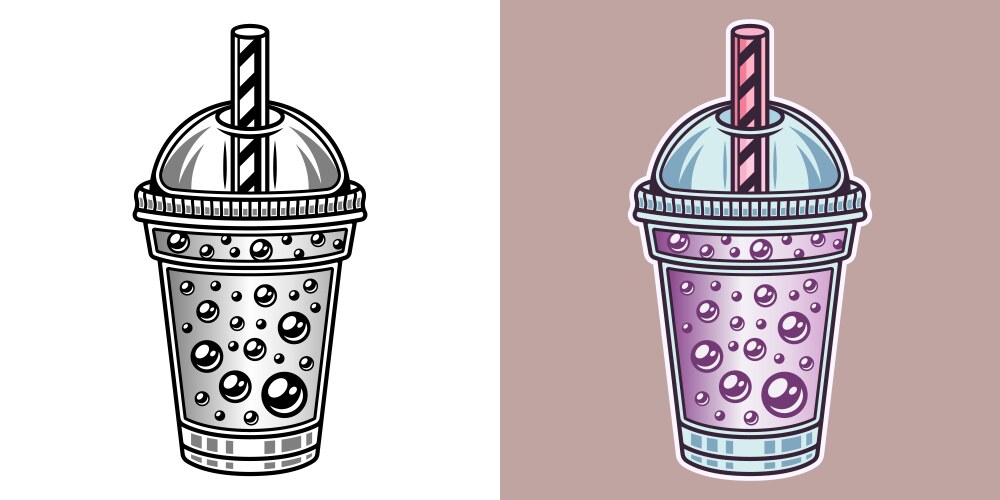 Bubble Tea Cup Vector Images (over 6,800)