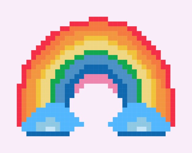 Pixel Art Cloud Vector Images (over 2,100)