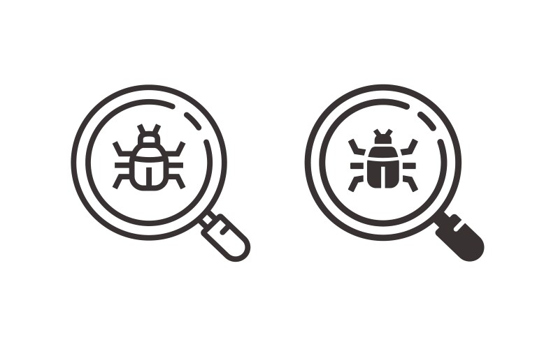 Ensure icon Royalty Free Vector Image - VectorStock