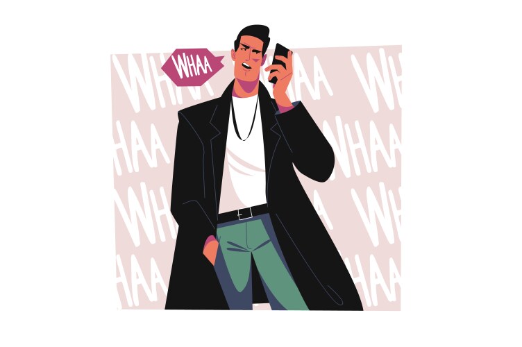 Call Cartoon Vector Images (over 41,000)