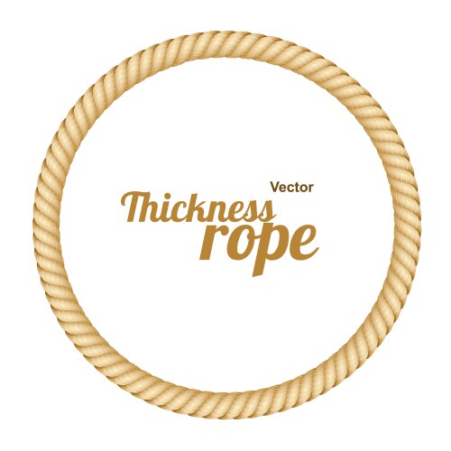 Rope Border Circle