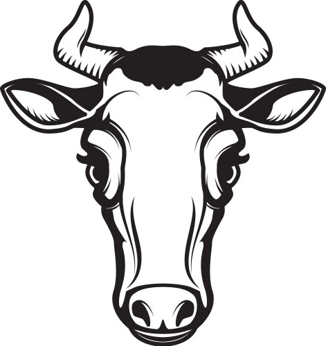 Cow Royalty Free Vector Image - VectorStock