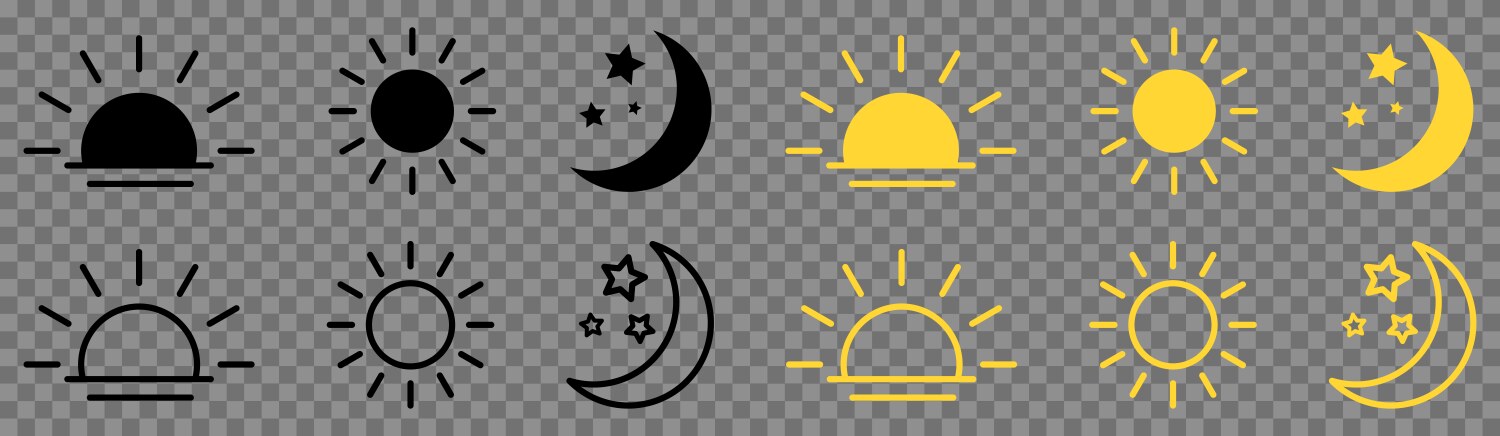 Morning Noon Evening Night Vector Images (over 140)
