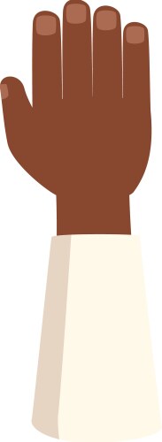 Cartoon Hand Raised Vector Images (over 9,400)