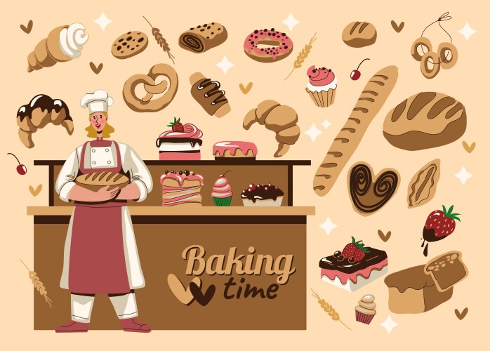 Bake Vector Images (over 220,000)