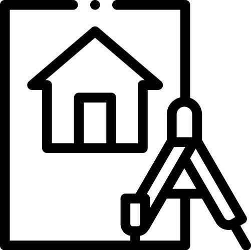 Duplex icon thin linear style design isolated Vector Image