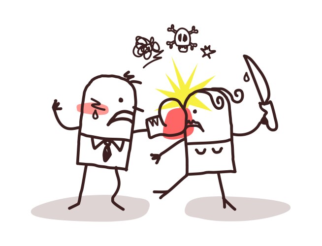 Drawing violence Vector Images & Graphics for Commercial Use | VectorStock