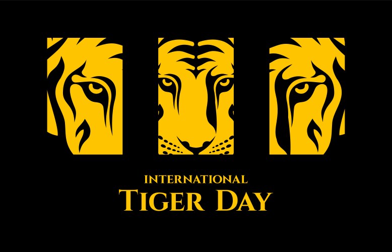 Tiger head emblem Royalty Free Vector Image - VectorStock