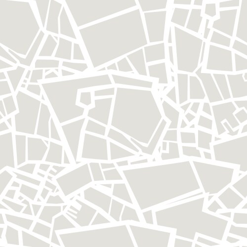 Seamless pattern that looks like a map of city Vector Image