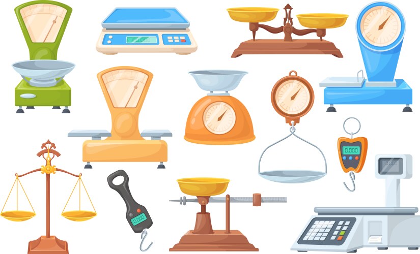 Weighing Scale Cartoon Vector Images (over 1,800)