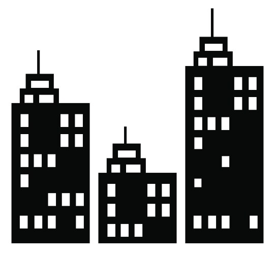 School building icon Royalty Free Vector Image