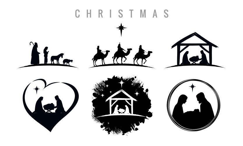 Nativity Vector Images & Graphics for Commercial Use | VectorStock