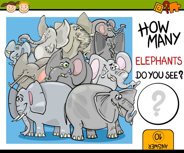 Number thirteen and cartoon dogs group Royalty Free Vector