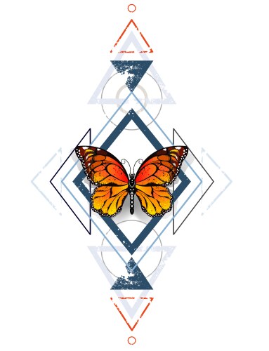 Flock of pastel butterflies Royalty Free Vector Image