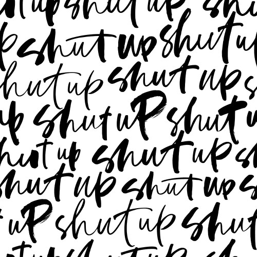 Shut Up Vector Images (over 1,300)