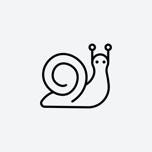 Snail Outline Vector Images (over 4,500)