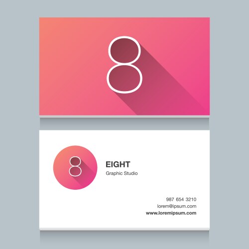 Business cards Royalty Free Vector Image - VectorStock
